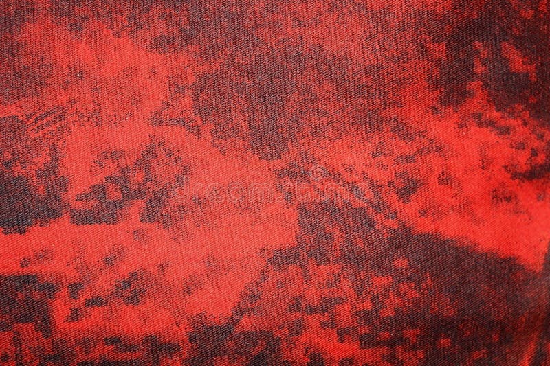 Red Fabric Texture with an Unusual Pattern Stock Image - Image of ...