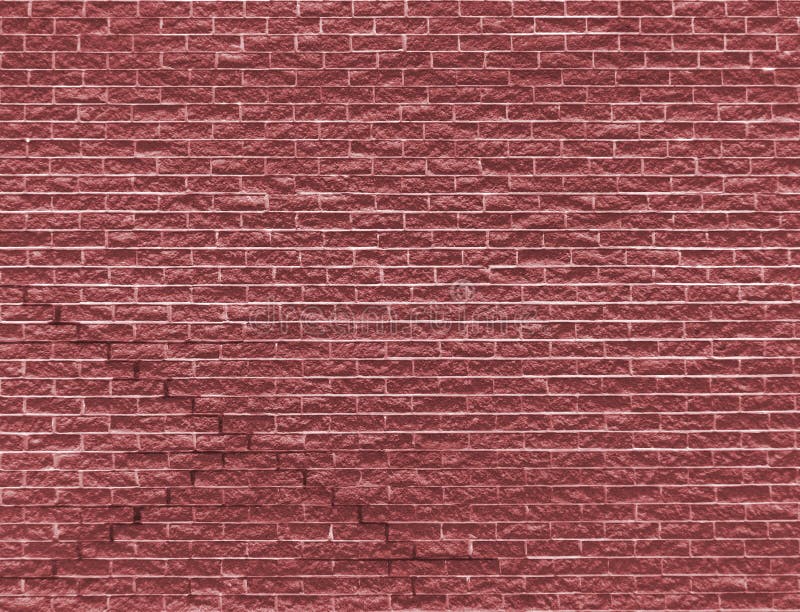 Red Faded Old Brick Wall Background with Cracks Stock Photo - Image of ...