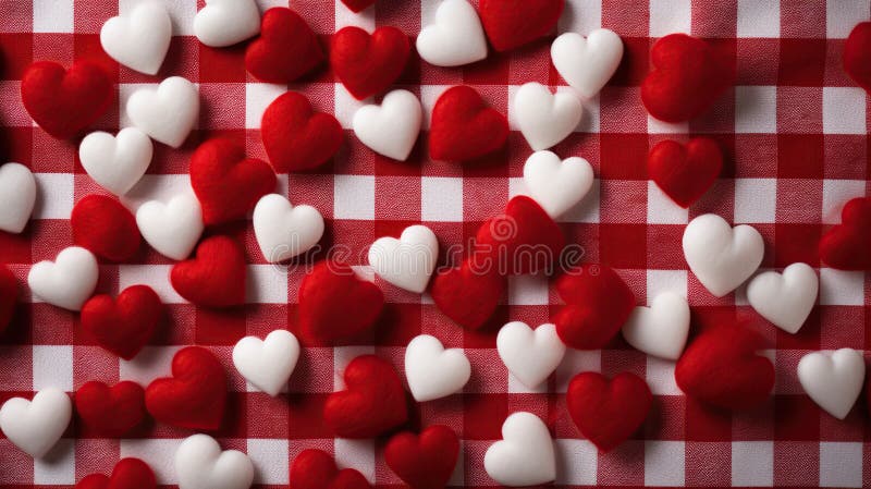 Red 14 February Background, Heart Stock Image - Image of greeting ...