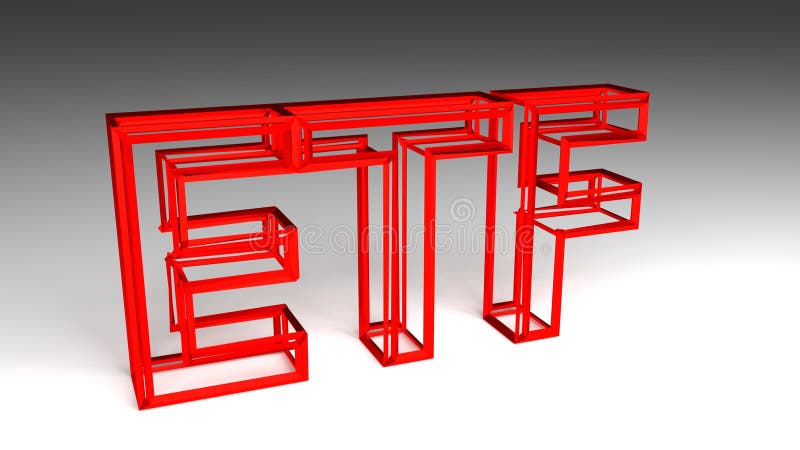 Red FED Sign 3D Illustration Stock Illustration - Illustration of ...