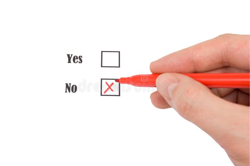 Red Felt Pen and Questionnaire Stock Photo - Image of felt, question ...