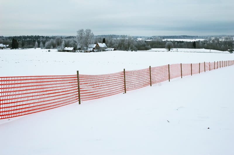 Red fence stock image. Image of cover, natural, branches - 28808785