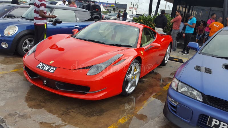 Red Ferrari editorial photo. Image of ferrari, vehicle - 137984651