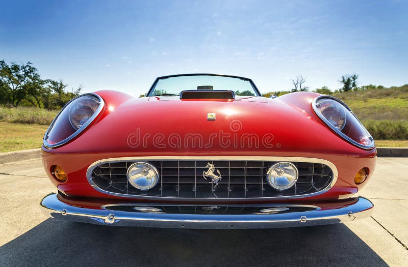 Red 1962 Ferrari 250 GT California Spyder Editorial Image - Image of ...