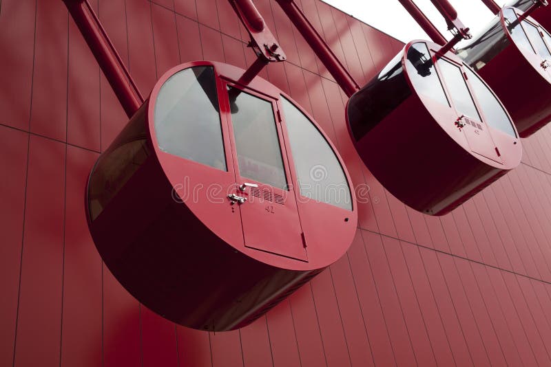 Red Ferris wheel stock photo. Image of view, famous, home - 54603136