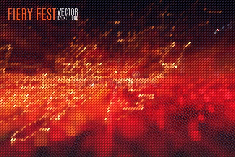 Red fiery background stock vector. Illustration of celebration - 65047755
