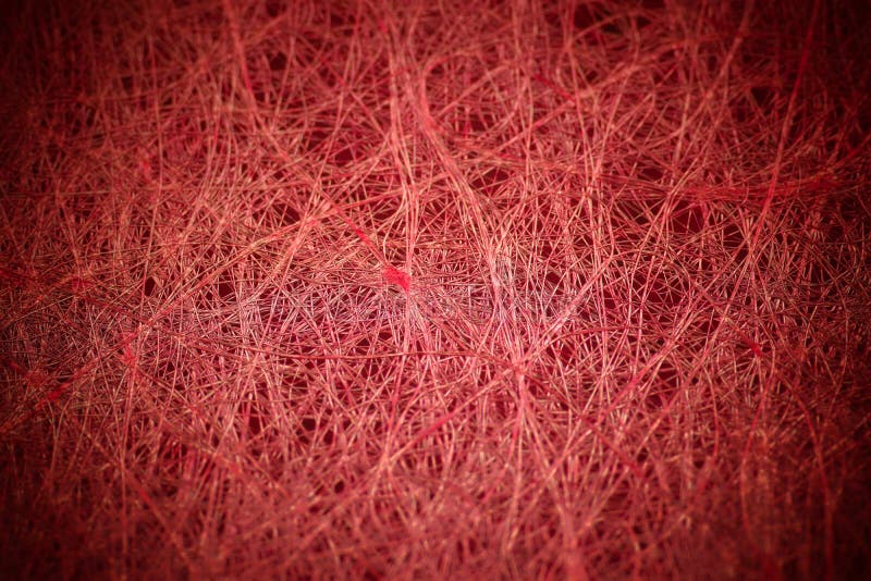 Red Filament Abstract Background Stock Photo - Image of craft, hobby ...