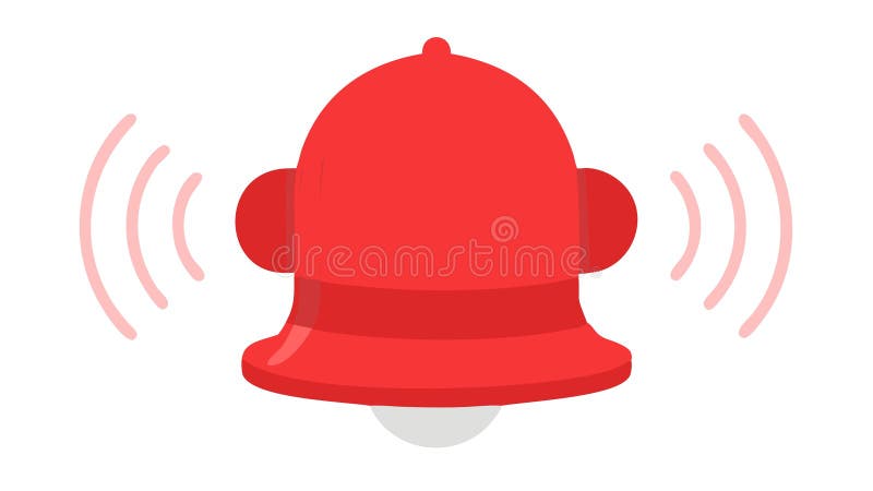 Vector Red Fire Alarm Bell Stock Illustrations – 2,015 Vector Red Fire ...