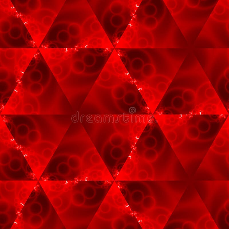 Red Fire Cotton Fabric Texture, Vibrant Triangles Wallpaper Background ...