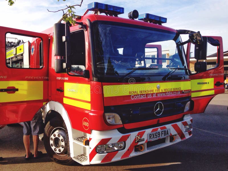 The Front of a Fire Engine. Editorial Image - Image of emergency ...