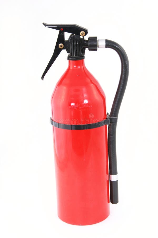 Red Fire Extinguisher stock image. Image of glass, foam - 425819