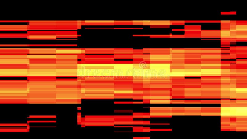Red Fire Glitch Screen Looping Animated Background, Alpha Mate Grunge Flash Motion Stock Video ...