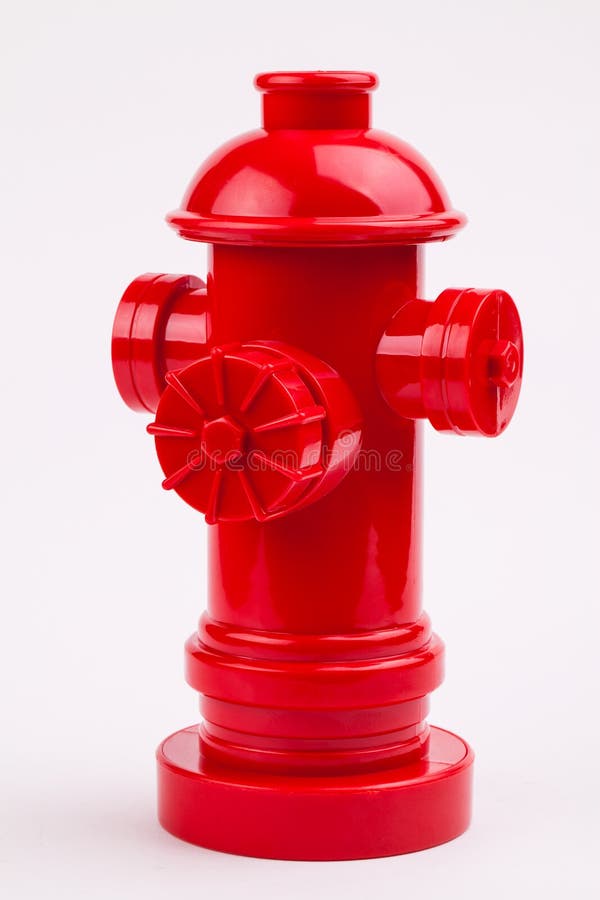 Red fire hydrant stock image. Image of warning, single - 27723583