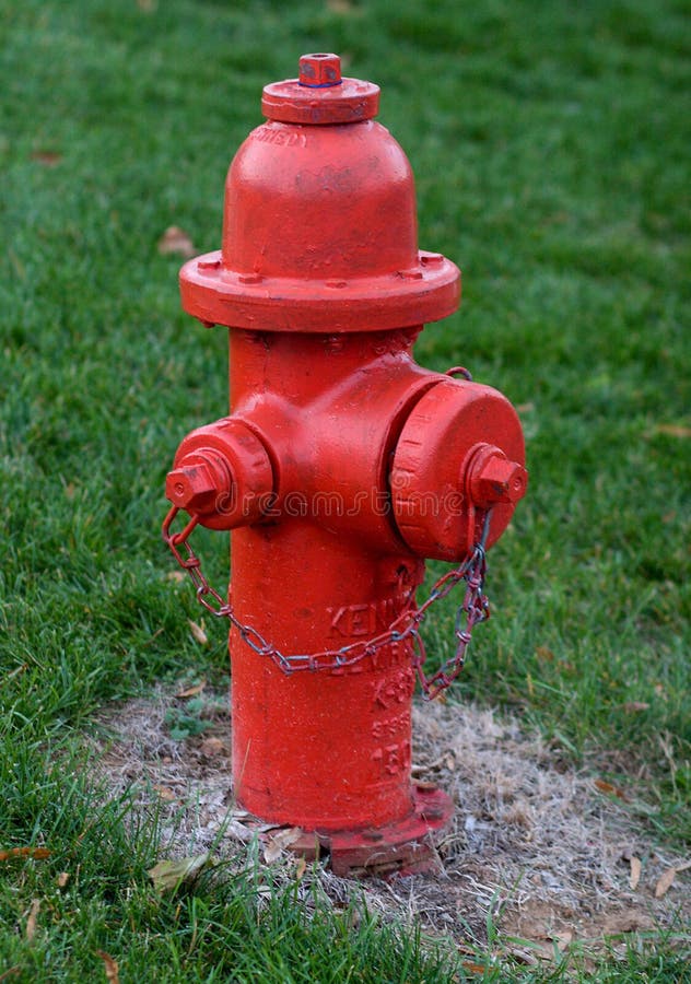 Red Fire Hydrant stock image. Image of utility, simple - 332671