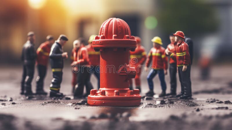 Defocused Firefighters Stock Illustrations – 3 Defocused Firefighters ...