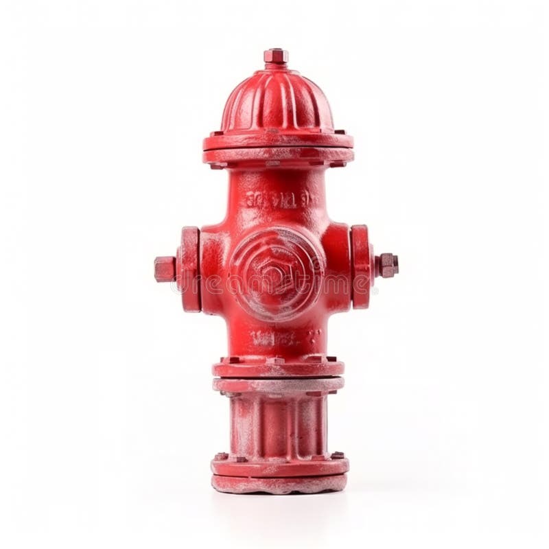 Red Fire Hydrant Realistic Stock Illustrations – 126 Red Fire Hydrant ...
