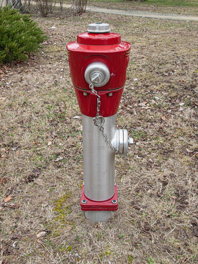 Red fire hydrant stock image. Image of valve, city, isolated - 173740259