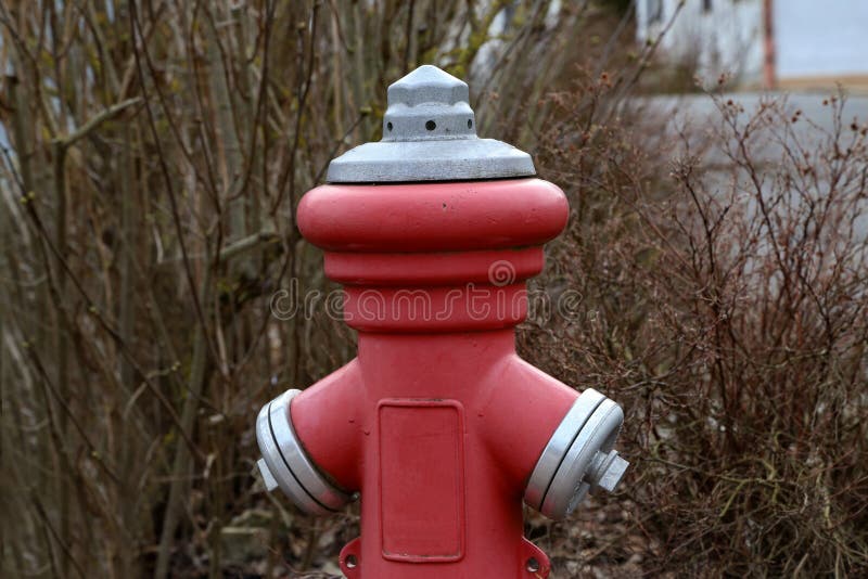 Red Fire hydrant stock image. Image of background, object - 113982351