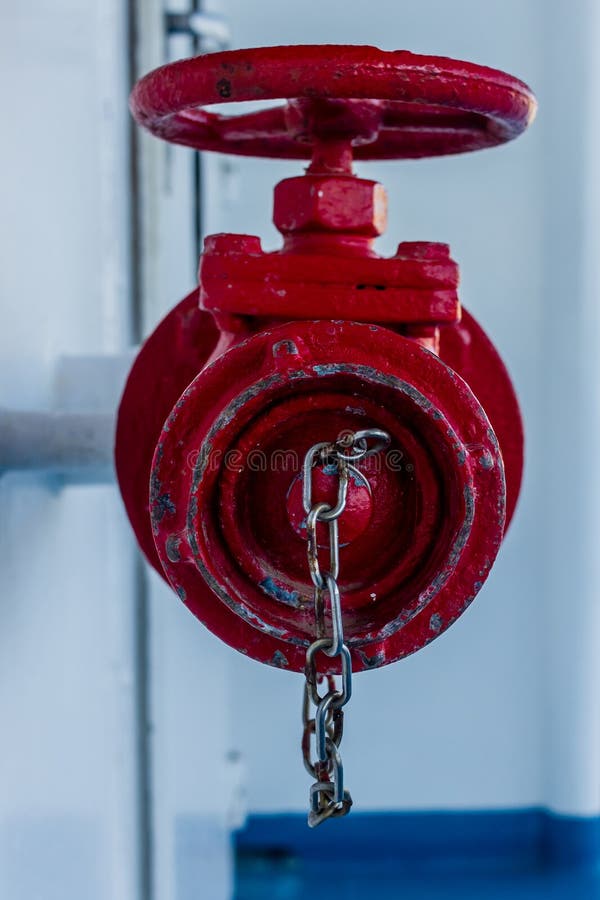 Red fire hydrant stock photo. Image of fire, nautical - 327470918