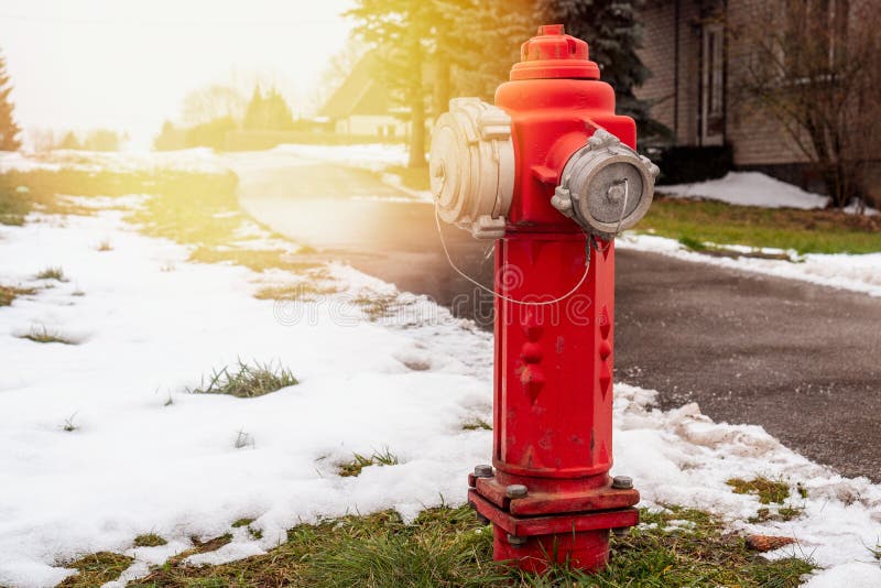 Fire Hidrant for Emergency Fire Access Stock Image - Image of public ...