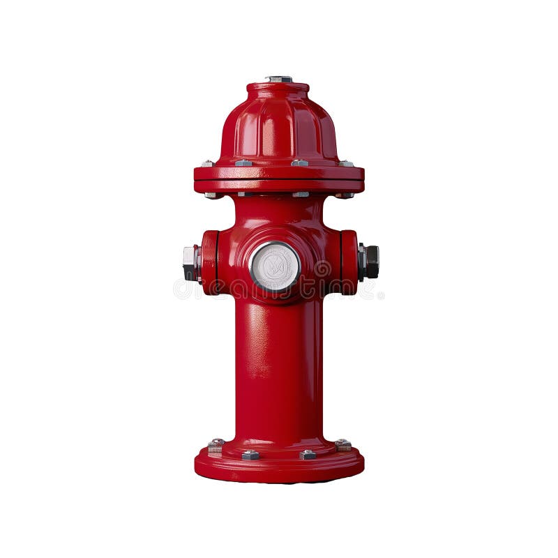 Red Fire Hydrant on Transparent Background for Graphic Design Projects ...