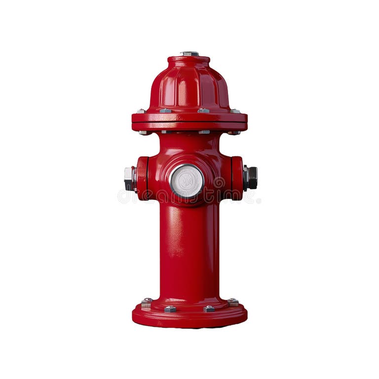 Red Fire Hydrant on Transparent Background for Graphic Design Projects ...