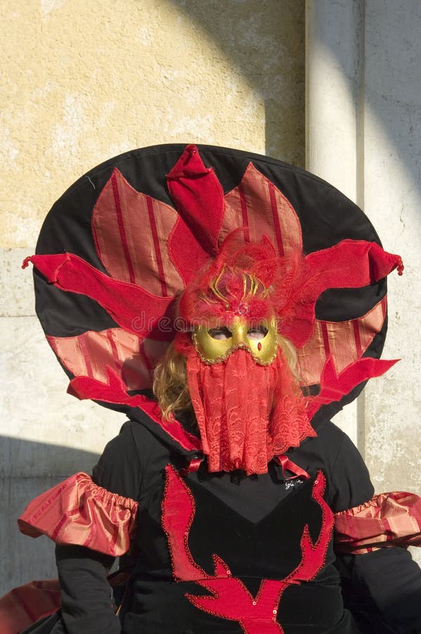 Red fire mask stock photo. Image of celebration, hide - 13417270