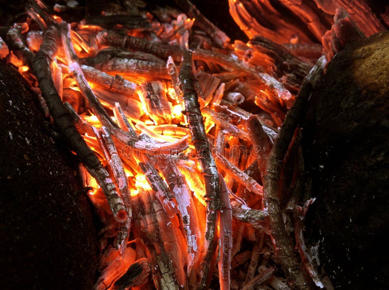 Red fire stock photo. Image of danger, stones, fire, teapot - 34967862