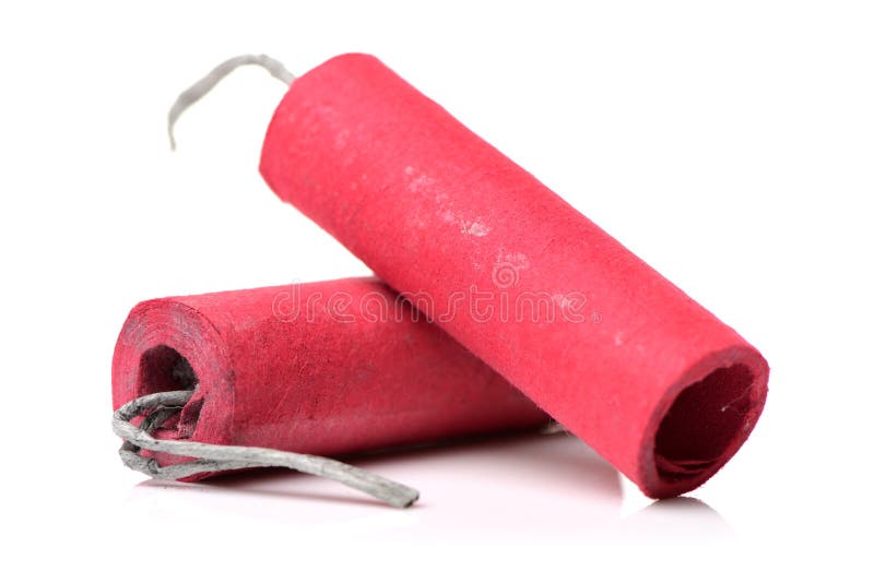 Red firecrackers stock image. Image of culture, white - 130273663