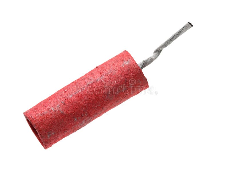 Red firecrackers stock photo. Image of isolated, celebrate - 137171340