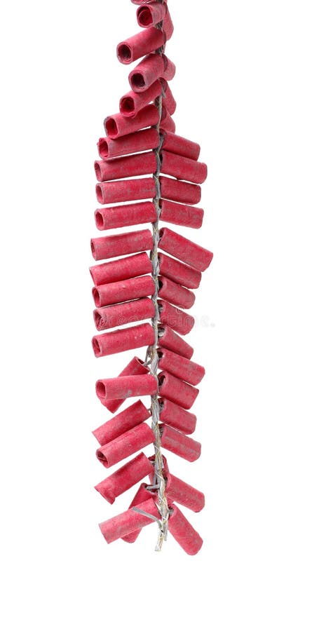 Red Firecrackers stock image. Image of celebrate, event - 143032115