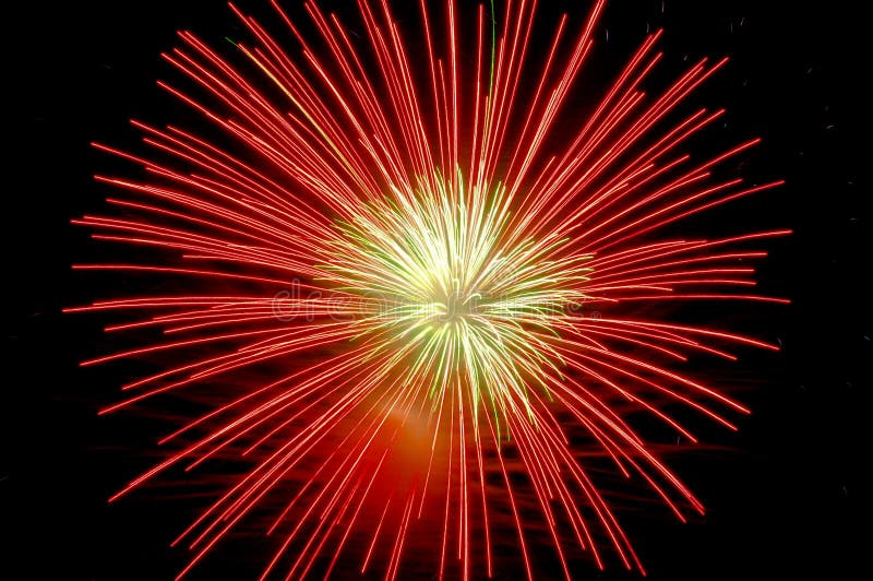 Firework bright explosion stock image. Image of rocket - 35490219