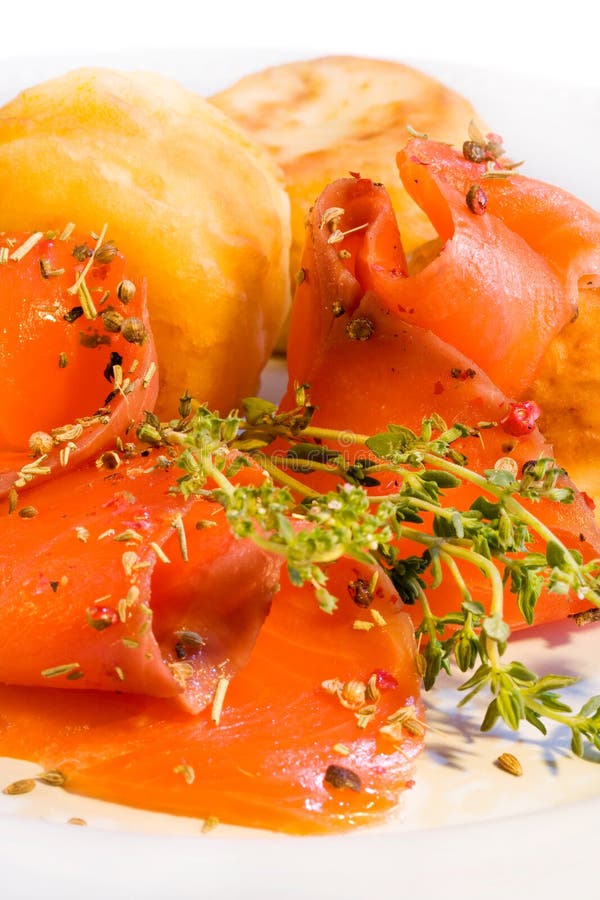 Red fish and doughnut stock photo. Image of donut, cuisine - 13378366