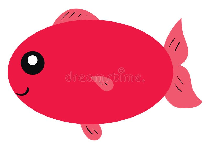 Red Fish, Illustration, Vector Stock Vector - Illustration of japanese ...