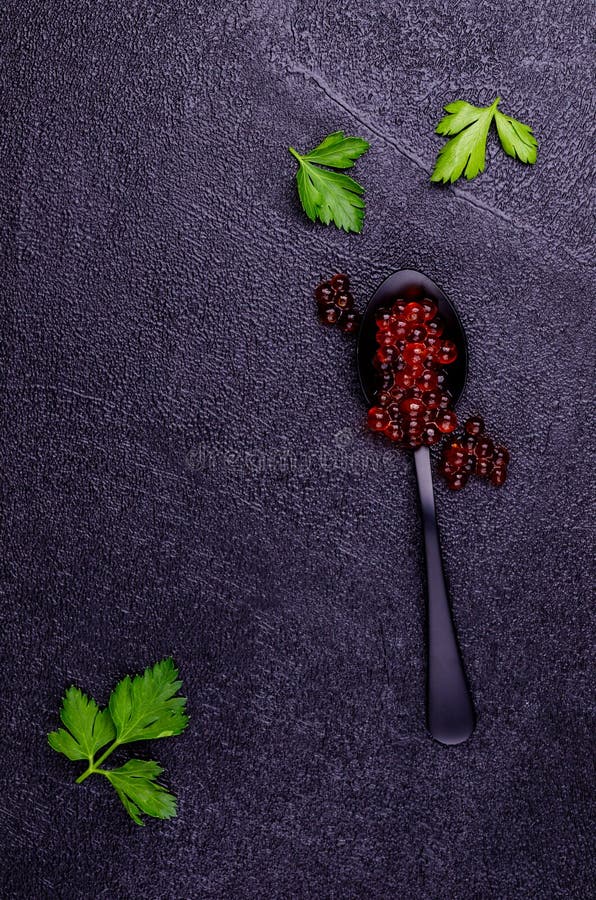 Red fish roe stock image. Image of healthy, expensive - 213951977