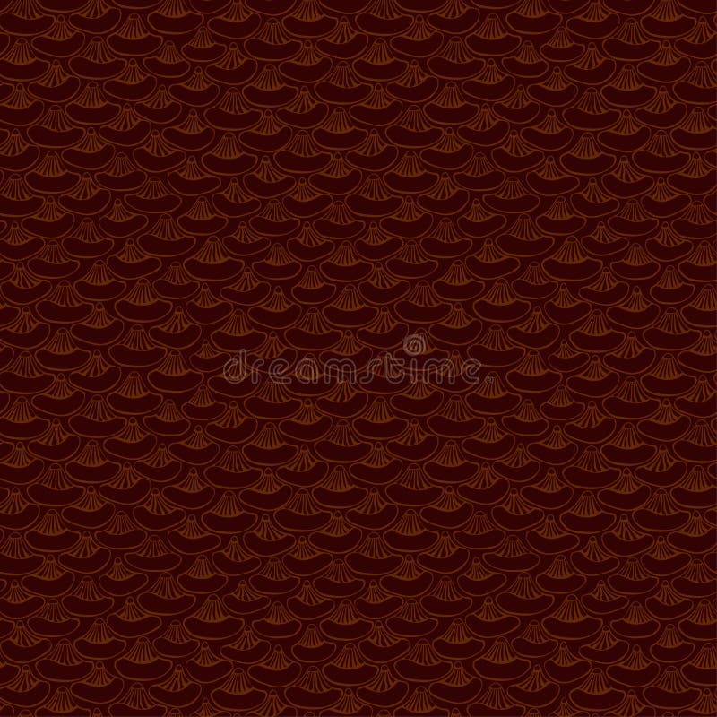 Red Fish Scales, Seamless Pattern Stock Vector - Illustration of colors ...