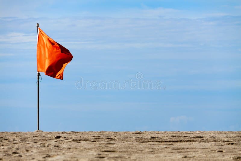 Red flag stock photo. Image of caution, attention, tilt - 17277666