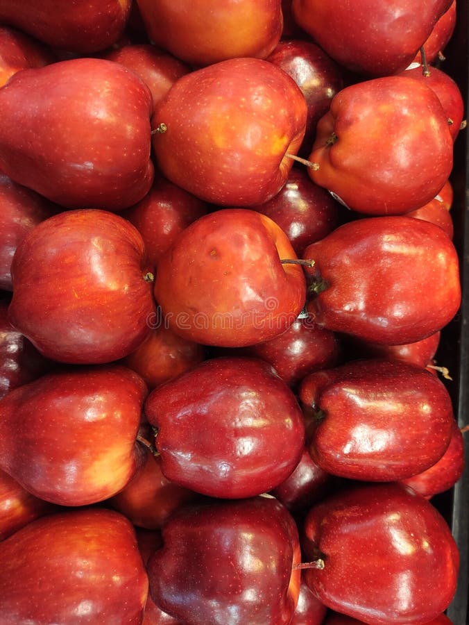 Red flame apple juicy tidy stock photo. Image of tidy - 212892112