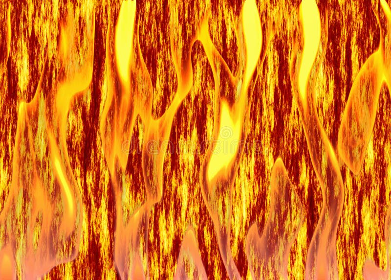 Red Flame Fire Texture Backgrounds Stock Illustration - Illustration of ...