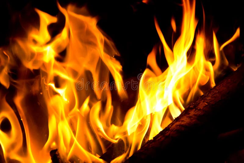 Red flame stock image. Image of fireplace, heat, fire - 40547713