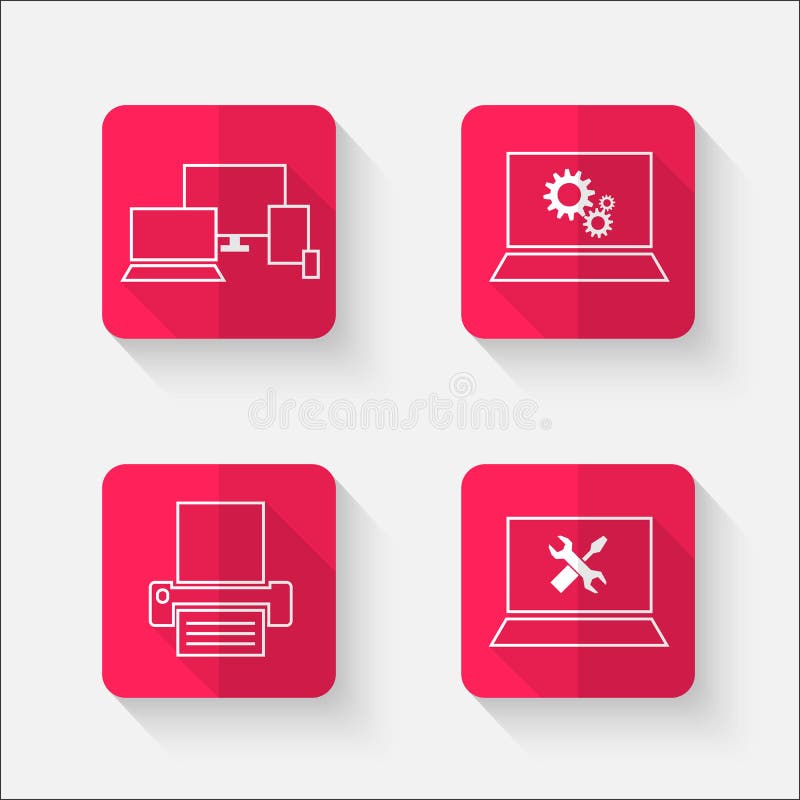 Computer theme -vector stock vector. Illustration of digital - 8888771