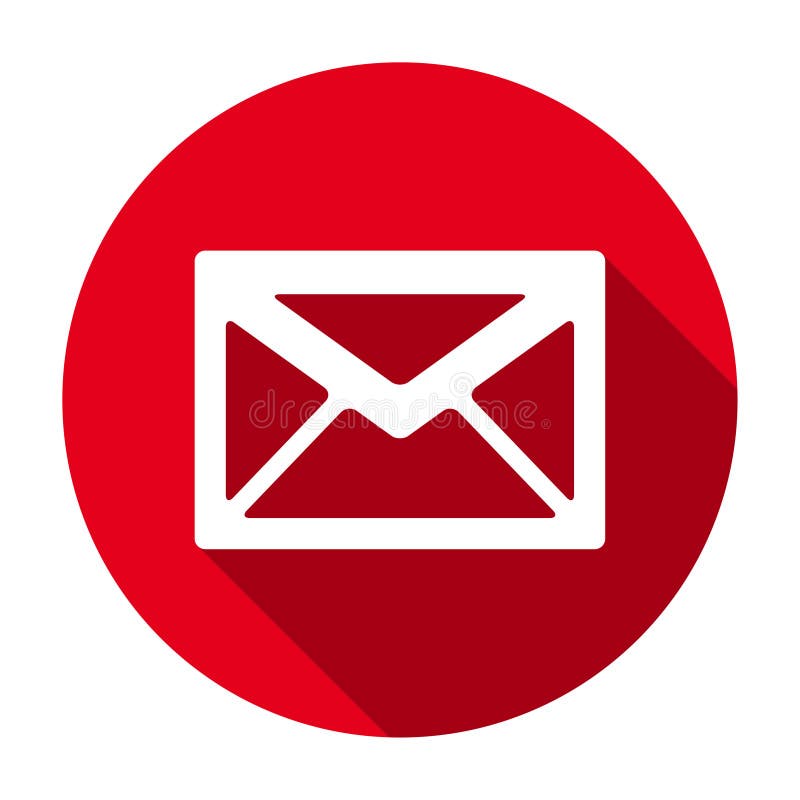 Round envelope stock vector. Illustration of internet - 152707768