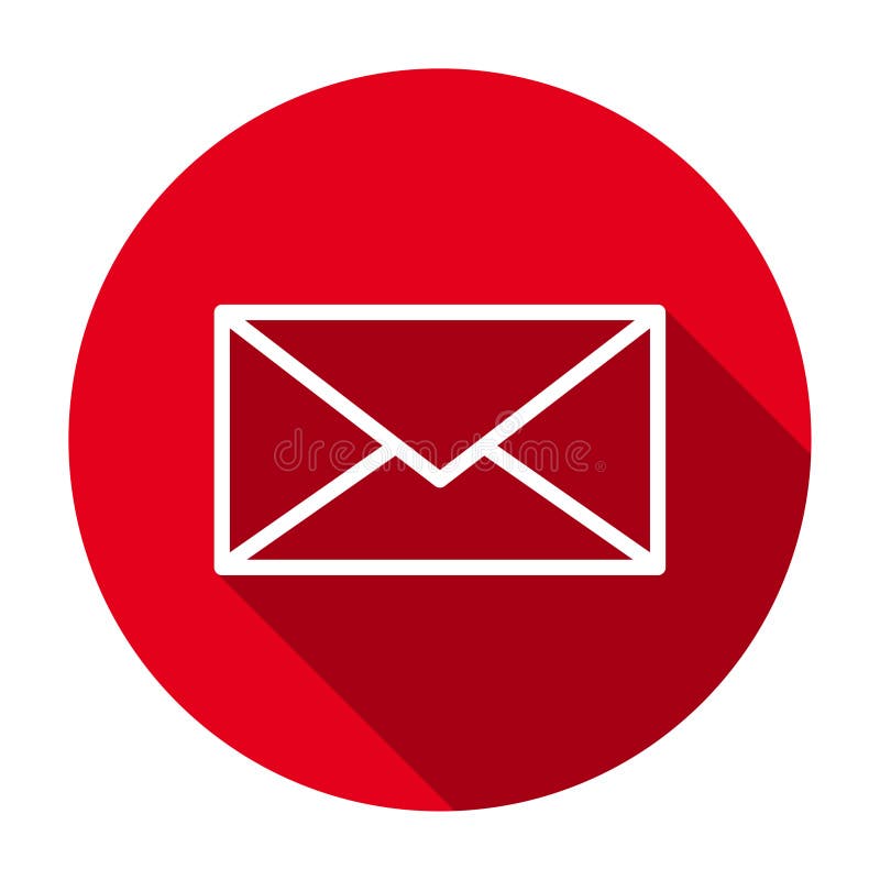 Round envelope stock vector. Illustration of internet - 152707768