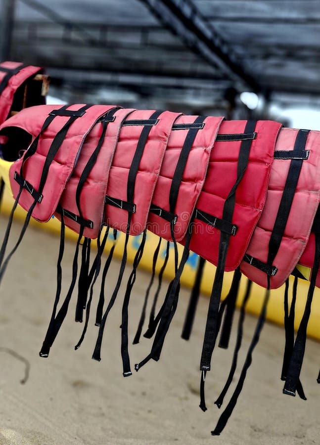 Red Float Ready To Use for Banana Boat Stock Image - Image of banana ...