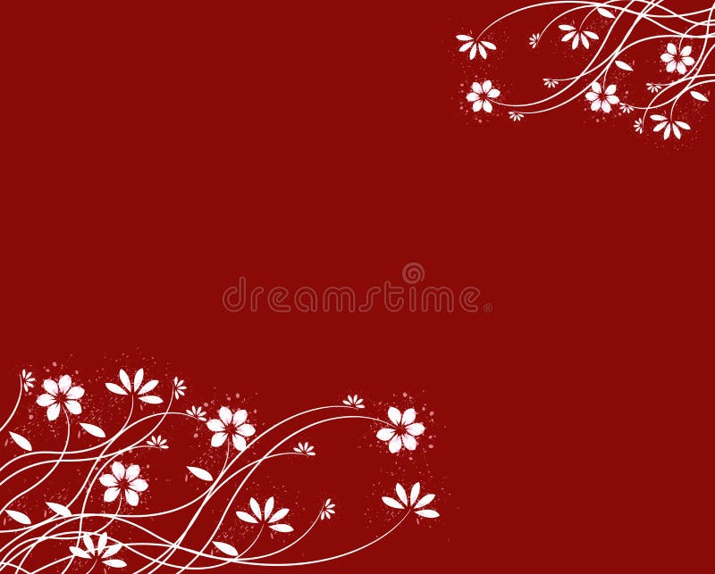 Red Floral Background, stock photo. Image of card, backgrounds - 4610882