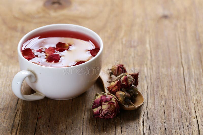 Red flower tea stock image. Image of drink, natural, aroma - 78566463
