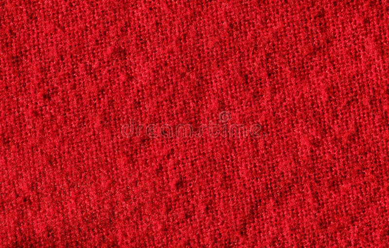 Red Wool Textured Surface Background for Design Stock Photo - Image of ...