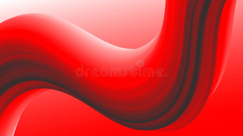 Red Fluid Wave Background. Duotone Compositions Stock Vector ...