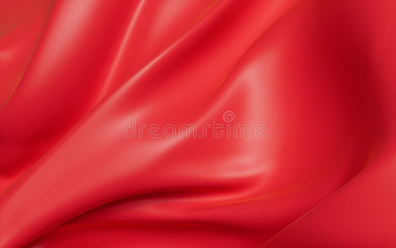 Red Flying Clothes, 3d Rendering Stock Illustration - Illustration of ...