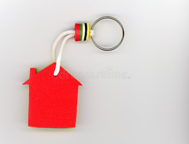 Red foam keyring stock photo. Image of keys, architecture - 145696762